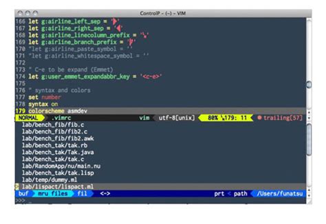 sublime textの go to anything ライクなvimライブラリ『ctrlp vim』 slow living in the sky