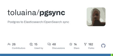 Github Toluainapgsync Postgres To Elasticsearchopensearch Sync