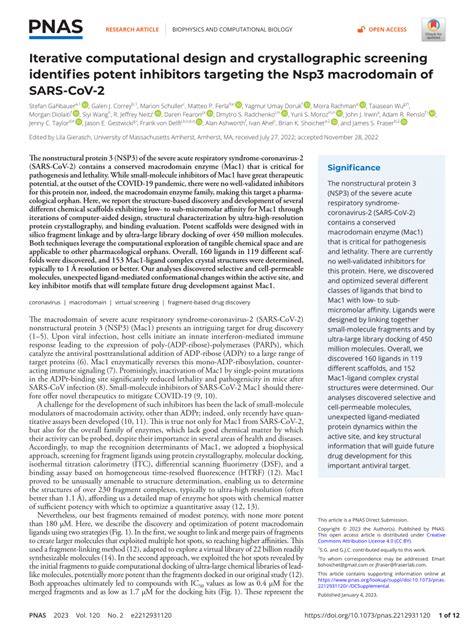 Pdf Iterative Computational Design And Crystallographic Screening
