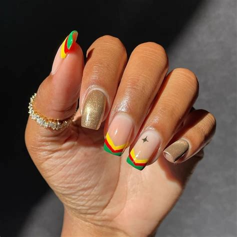 10 Stunning Juneteenth Nail Designs For A Vibrant Summer Juneteenth