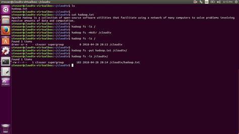 Hadoop Hdfs Commands Ls Mkdir Put Get Rm Dm Datamaking Data Making Youtube