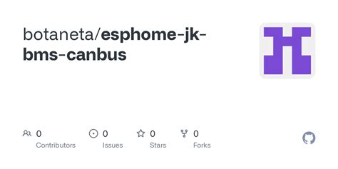 Esphome Jk Bms Canbus ESP32 Li Ion Wire Jk Bms Can Yaml At Main