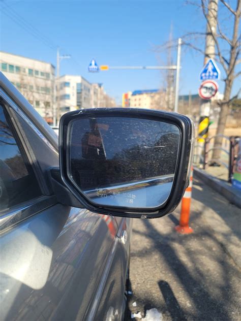 혼다 자동차 조수석 사이드미러 지식in