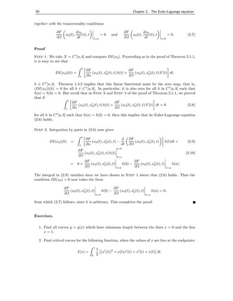 Euler Lagrange Equation Pdf Euler Lagrange Equation Pdf