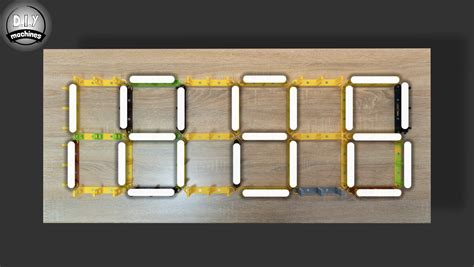 How To Build A Giant Hidden Shelf Edge Clock 27 Steps With Pictures Instructables