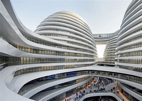 Galaxy Soho By Zaha Hadid Architects Photographed By Hufton Crow