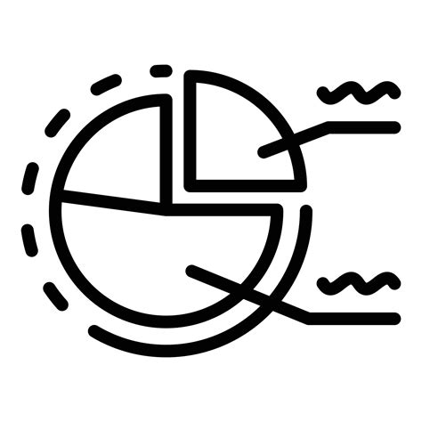 Seller Pie Chart Icon Outline Style 15660766 Vector Art At Vecteezy