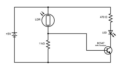 Bc547 Transistor With Ldr At Mike Fahey Blog