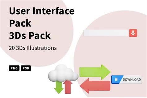 Premium User Interface 3d Illustration Pack From User Interface 3d