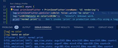 Getting Clean Logs With Flutter In Android On Vscode Stack Overflow