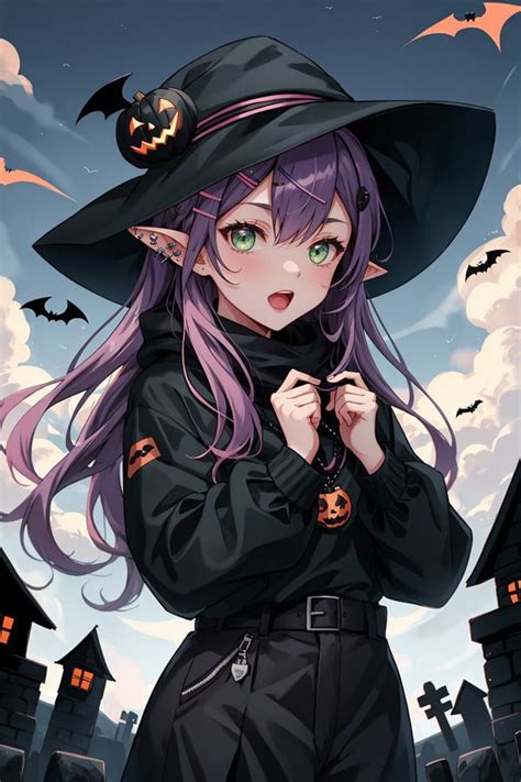 Halloween Jack O Lantern B Image Created By Tensor Art