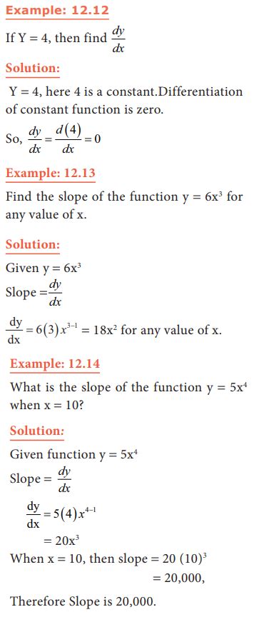 Differential Calculus Meaning Some Standard Forms Formula Solved Example Problems