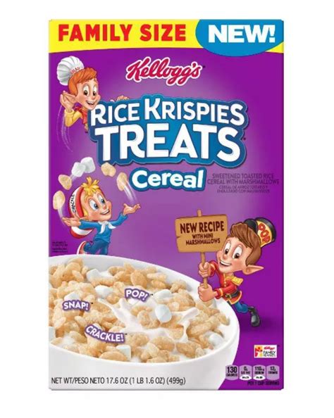 Spooned And Spotted Rice Krispies Treats Cereal New Recipe
