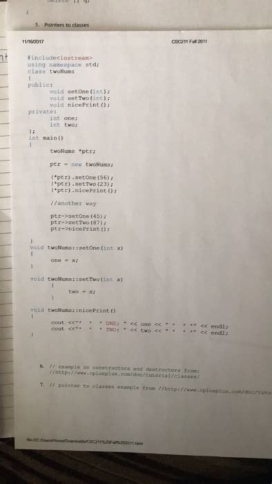 solved csc211 fall 2011 1 what is printed by the following