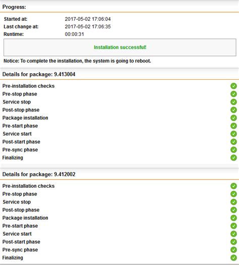 UTM Updated But Previous Version Is Still Visible In Available Firmware To Install Hardware