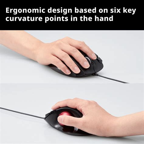 Mua Ex G Wired Trackball Mouse Ergonomic Thumb Control Smooth Tracking Roller Ball 5