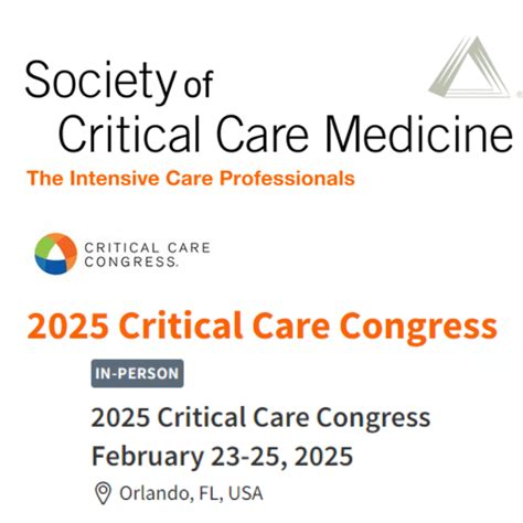 2025 Sccm Critical Care Congress