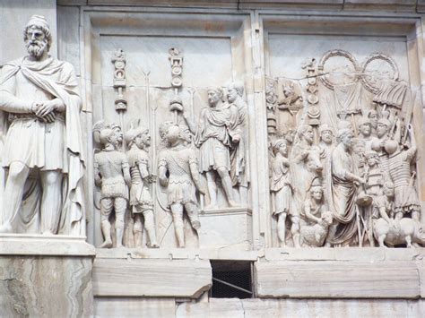 Włochy Rzym Łuk Konstantyna Zamki Rotmanka