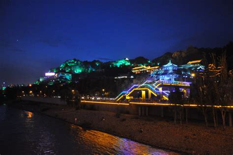 甘南夜景 甘肃甘南 甘南必去景点 第2页 大山谷图库
