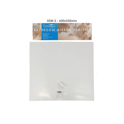 Bathroom Mirror Demister Fog Free Electric Heat Pad Archipro Nz