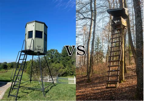 Elevated Box Blind Vs Deer Tree Stand Strengths Weaknesses