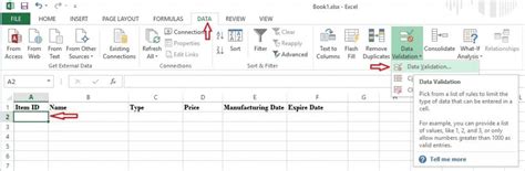 Learn Data Validation Techniques In Excel Excelbuddy Com