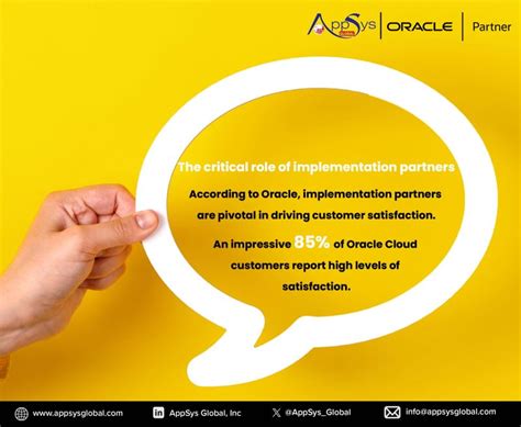 Appsys Global Inc On Linkedin Oracleimplementationpartners Customersatisfaction Oraclecloud…