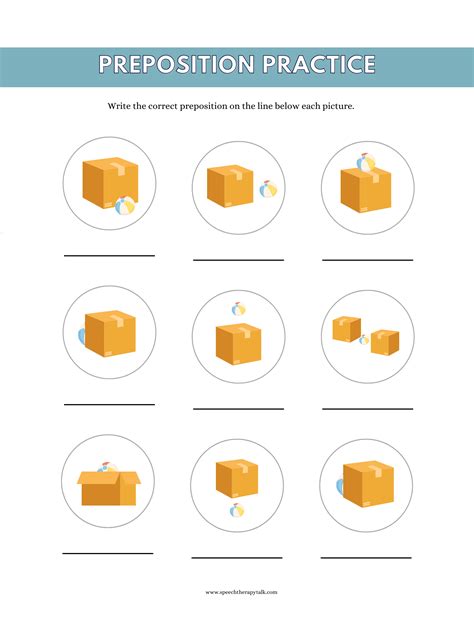 Preposition Worksheet Practice And Learn Prepositions With Exercises