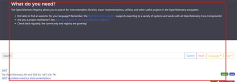 Registry Block Add Container · Issue 1751 · Open Telemetry · Github