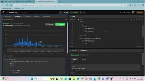 Rearrange Array Elements By Sign Youtube