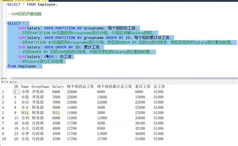 sqlserver简单使用Alppy开窗函数等 天天向上518 博客园