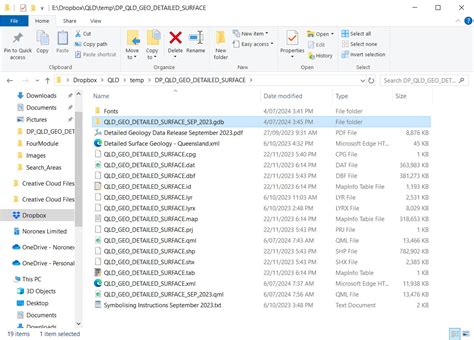 Working With ESRI Shp And Geodatabase Files QGIS In Mineral Exploration Documentation