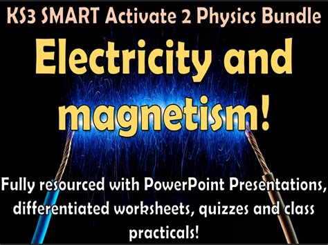 Electricity And Magnetism Smart Activate 2 Ks3 Physics Bundle