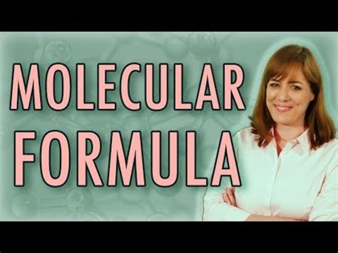 Molecular Formula Instructional Video For 9th 12th Grade Lesson Planet