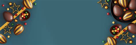 빨간 배경에 아름다운 부활절 달걀 배너 인사말 카드 및 포스터 템플릿 디자인 플랫 레이 맨 위 보기입니다 3d 일러스트레이션 4월에 대한 스톡 사진 및 기타 이미지 Istock