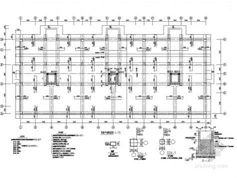 山东 六层全现浇框架结构住宅楼结构施工图（地下一层） 混凝土结构施工图 筑龙结构设计论坛