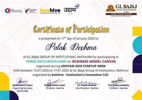I Recently Participated In A Three Day Bootcamp On Business Model