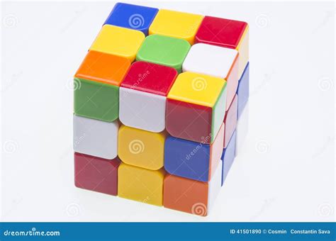 Scrambled Rubik S Cube Editorial Image Image Of Game 41501890
