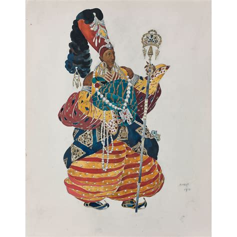 LÉon Bakst 1866 1924 Hôtel Des Ventes De Monte Carlo