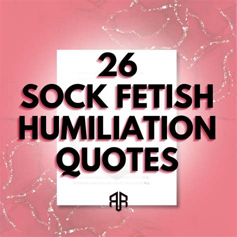 Sock Humiliation Quotes Etsy