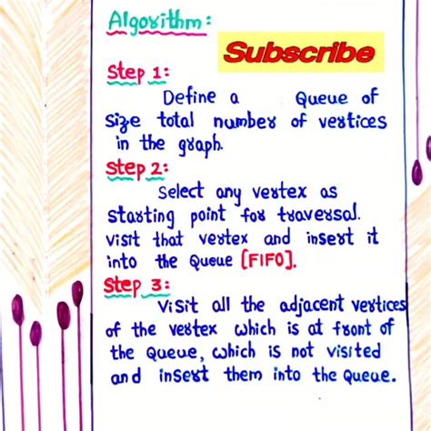 graph traversal part 22 in data structures bfs breadth first search lahari vlogs