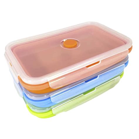 Flat Stack Containers 3 Piece Set 1200ml Nova Uk