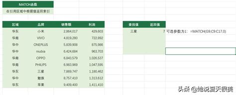 Excel2021系列（九）match函数 正数办公