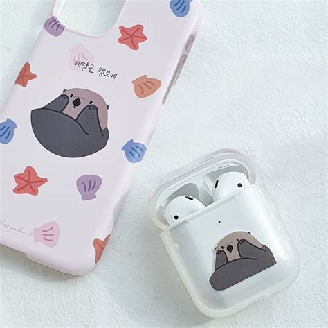 행복한 해달 에어팟 버즈 케이스🦦