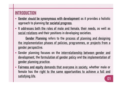 Gender And Development Planning PDF