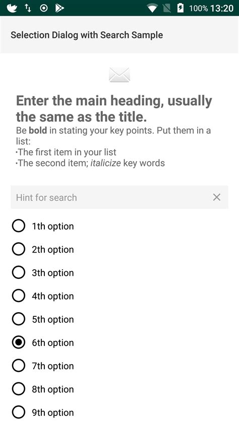 Android Ui Components Libraries Dialogs README Md At Master Trendyol