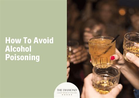5 Ways On How To Avoid Alcohol Poisoning The Diamond Rehab Thailand