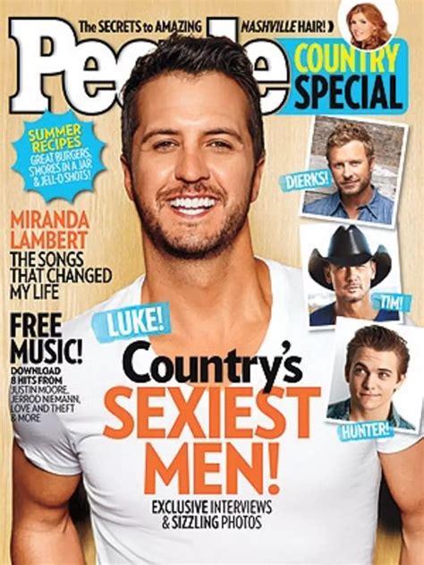 Luke Bryan Is Peoples Sexiest Man In Country