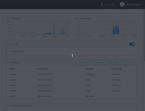 Managing Network Interfaces And Firewalld In Cockpit Fedora Magazine