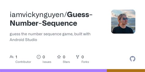 Github Iamvickynguyenguess Number Sequence Guess The Number